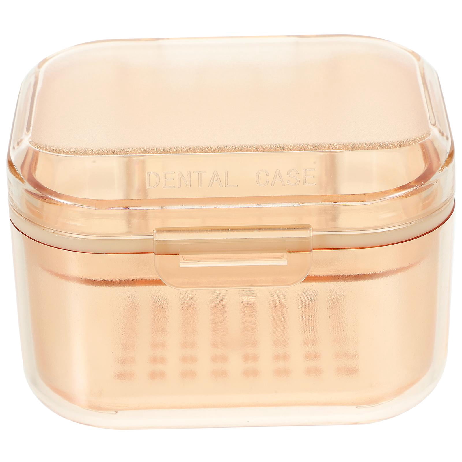 Tooth Brace Box Orthodontic Denture Case Plastic Denture Container ...