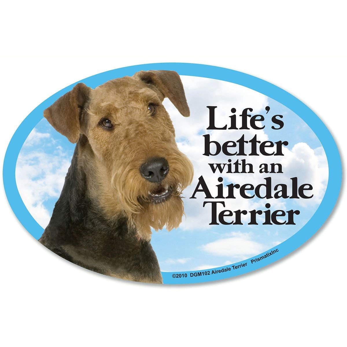 Prismatix Decal Cat and Dog Magnets, Airedale Terrier - Walmart.com