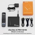 vSeeBox V6 Pro Android 14 TV Box 8K HDR 4GB RAM 32GB Storage with WiFi ...