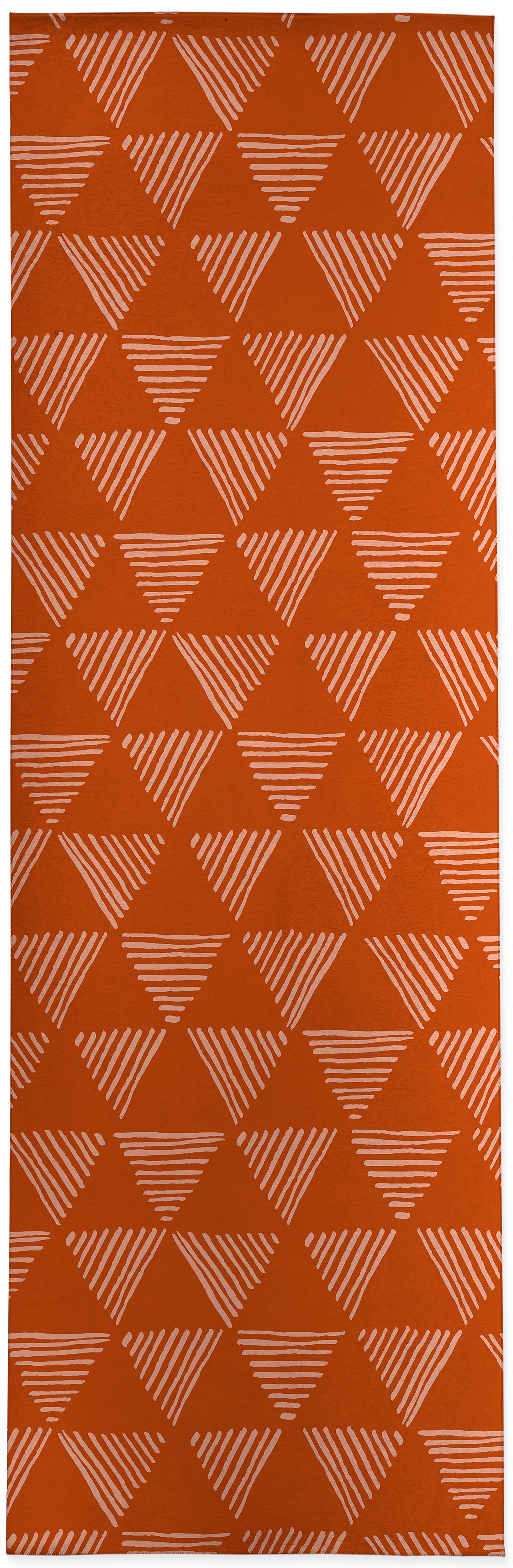 Triangular Prism Terracotta Area Rug by Kavka Designs - Walmart.com
