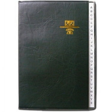 Medium Size Personal Phone and Address Book with Alphabetical Entries ...