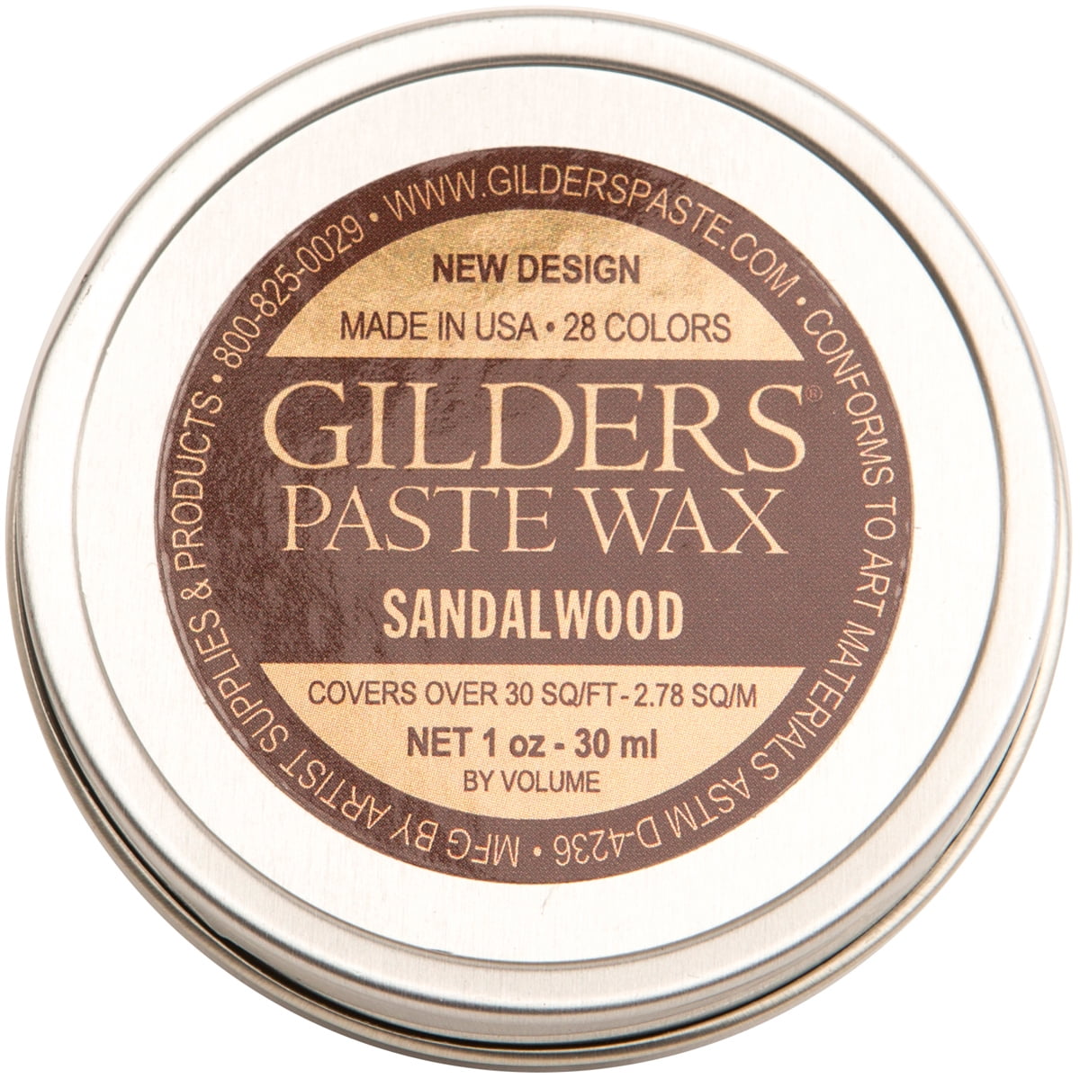 Baroque Art Gilders Paste 1oz-Sandalwood - Walmart.com
