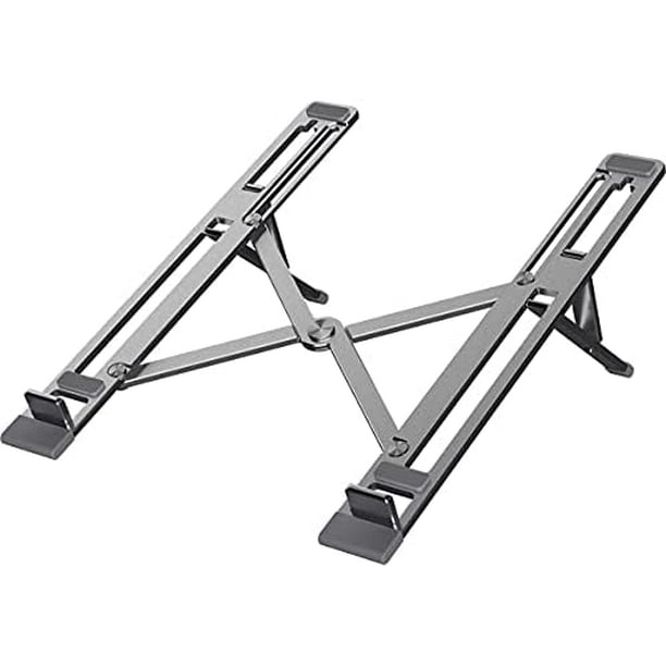 Hyper - Laptop Stand Aluminum Foldable & Compact HyperStand Space Gray ...
