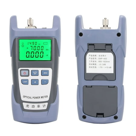 Optical Power Meter, High Precise 7 Wavelengths Support Optical Power ...