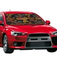 Bingfone Embroidery Chicken Rooster And Sunflowers Car Windshield Sun ...