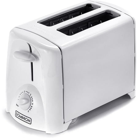 2-Slice Toaster with Shade Control, Slide-Out Crumb Tray, Auto-Shutoff ...