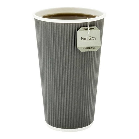 500-CT Disposable Gray 16-OZ Hot Beverage Cups with Ripple Wall Design ...