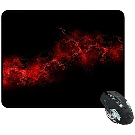 Black Background Red Color Paint Explosion Burst Red Black Mouse Pad ...