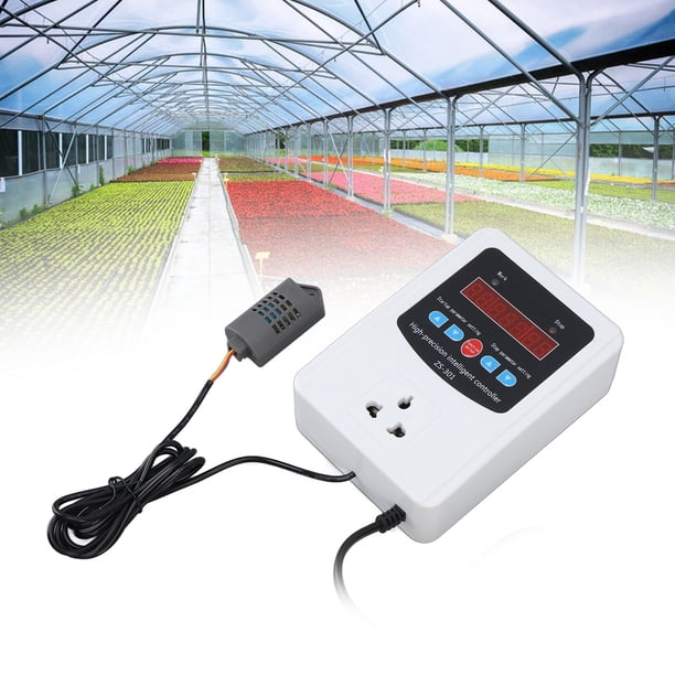Temperature And Humidity Controller 1500W Outlet Plug Thermostat With ...