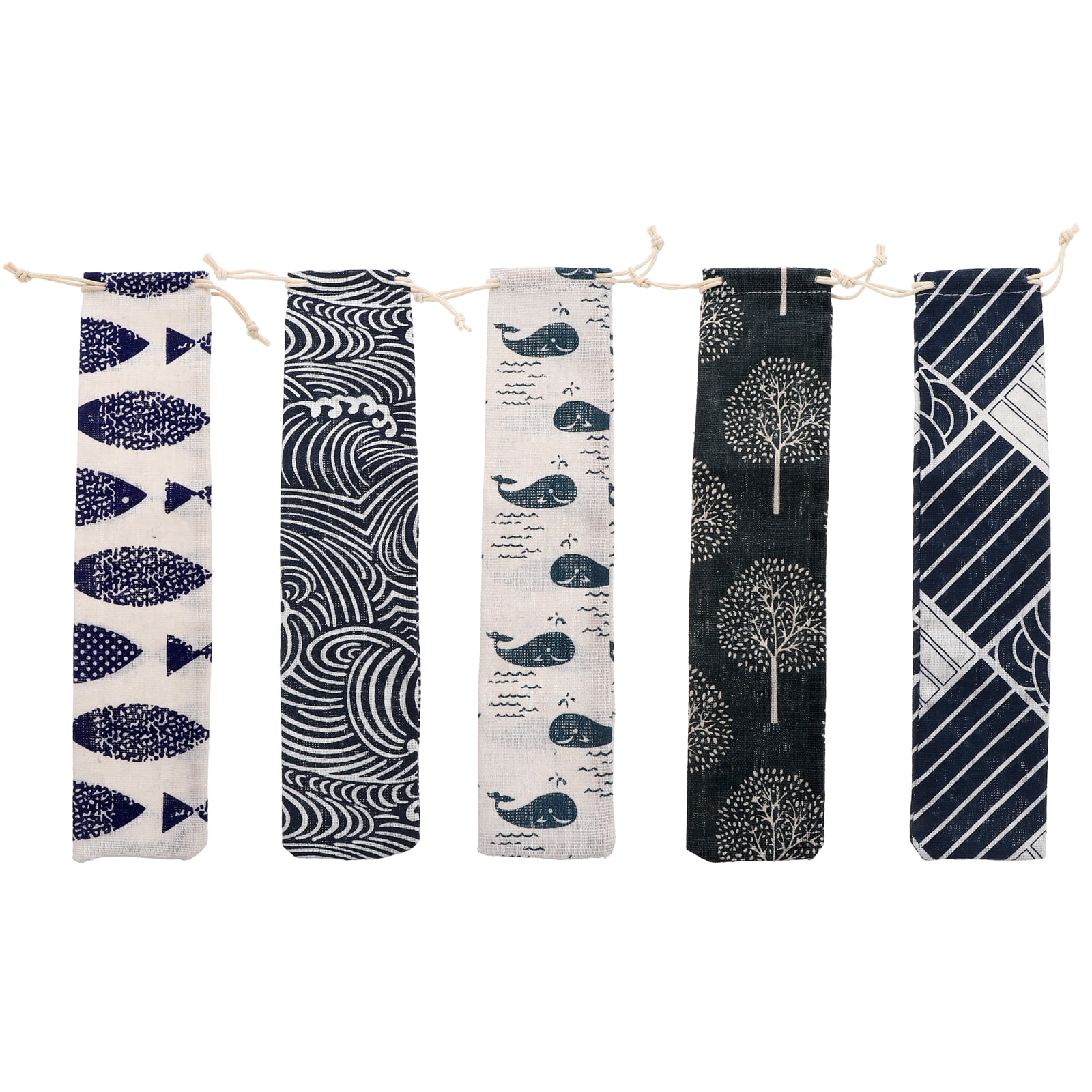 Click here for Miangastore 5pcs Japanese Style Cutlery Pouches Po... prices