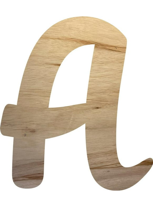 Wooden Letters & Numbers in Wood Crafting - Walmart.com
