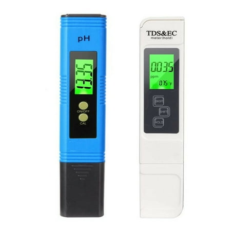 2 in 1 TDS PH Water Quality Tester Set 0-9990 PPM Measurement Range 1 ...