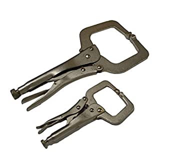 C-Clamp Vise Grip C Clamp Locking Pliers (2-Pack) - Walmart.com