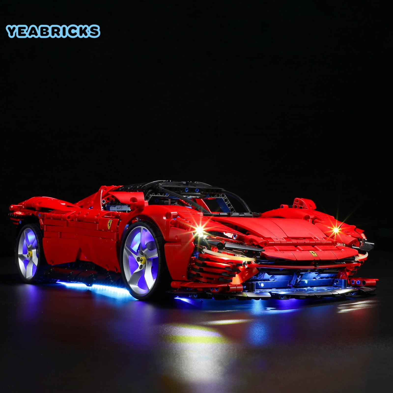 Buy YEABRICKS Led Light Kit for Legos 42143 Technic Ferrari Daytona SP3 ...