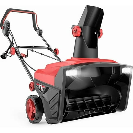 Westinghouse WSnow20 Corded Snow Blower 20 Inch, Steel Auger, Dual LED ...