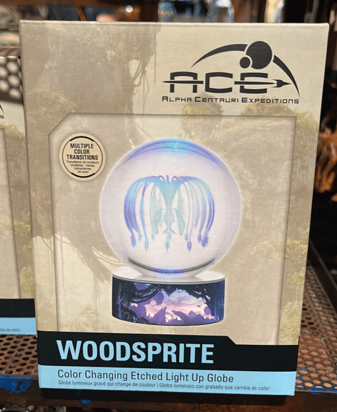 Disney Pandora Avatar Woodsprite Color Changing Etched Light Up Globe ...