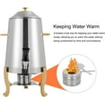 3.5 Gallon Hot Beverage Dispenser, Stainless Steel Coffee Urn Chafer ...
