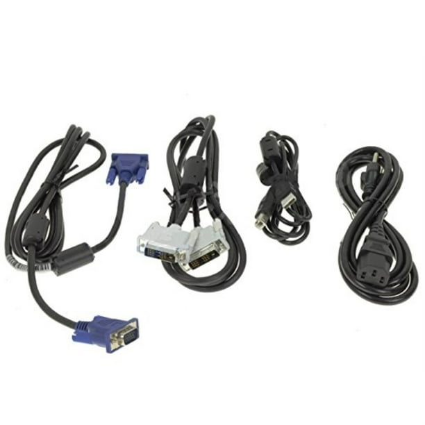 v7226 - dell desktop monitor cable kit - usb, dvi, vga, power cables ...