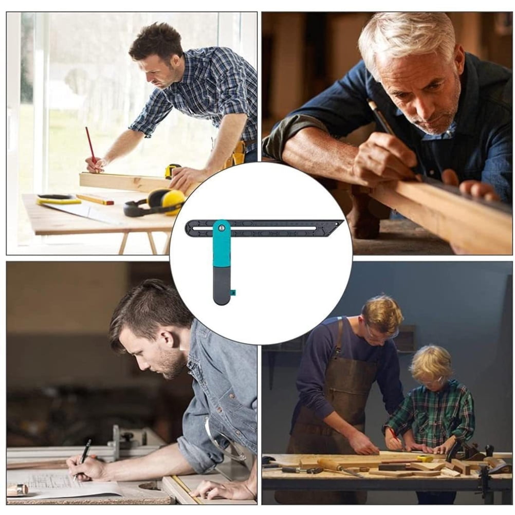 Medidor de bisel de ángulo, medidor de bisel de ángulo, regla de ángulo ...