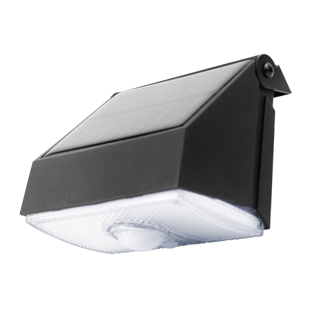 Wagan 1000 Lumen Solar Powered Rechargeable LED Wall Light - Walmart ...