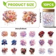 1set PVC DIY Heat Transfer Paper for UV Sublimation Cup Flower ...