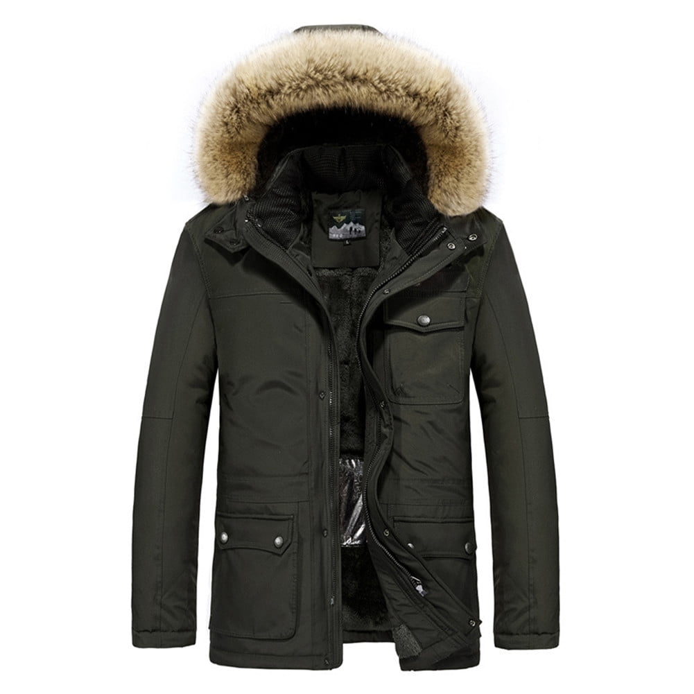 Autumn And Winter Cotton Clothes Father Heated Jacket Middle-Aged ...