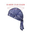 5PCS Elastic Motorcycle Bandana Head Wrap, Breathable Pirate Helmet ...
