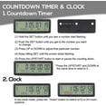 LIDUI-A Digital Countdown Days Timer - AY4053-Black Upgraded Big 999 ...