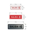 Signs ByLITA Standard Salida Sign (Black) - Small - Walmart.com