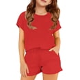 Baby Girl Clothes Casual Soft Color Top and Shorts Comfy 2 Piece Play ...