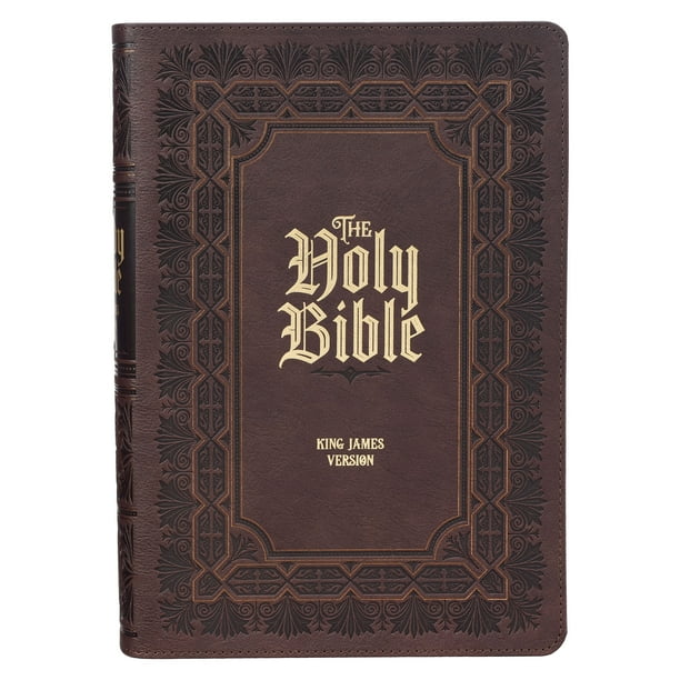 KJV Study Bible, Large Print King James Version Holy Bible, Thumb Tabs ...