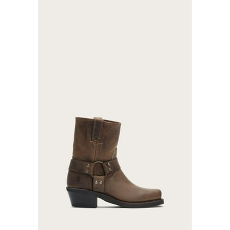 Frye Women HARNESS 8R TAN/OILED LEATHER SHORT BOOT | Walmart Canada