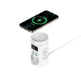 Tech Squared Power Tower with Qi2 Wireless Charging and Retractable ...