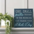 Barnyard Designs 'One Small Positive Thought' Wooden Box Sign ...