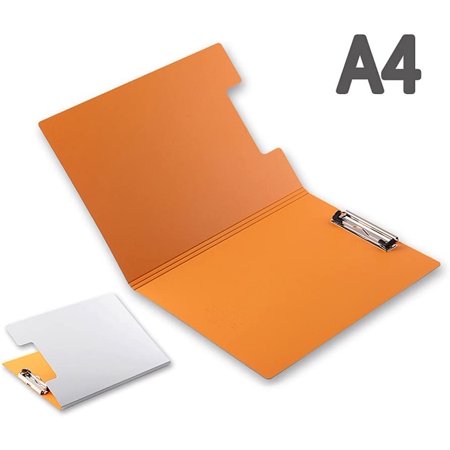 A4 Standrad Foldover File Folders Foolscap Clip Board Document Folder ...