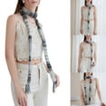 Acrylic Wool Skinny Scarf Ladies Versatiles Scarves Comfortable ...
