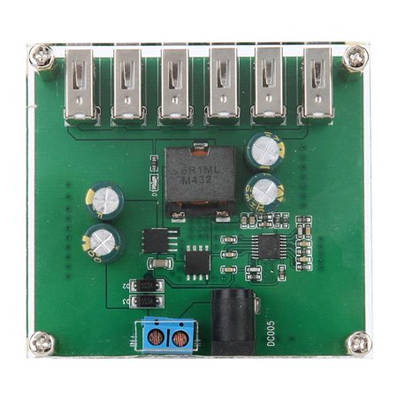 USB Output Converter, 6 USB Output Step Down Converter, Reverse ...
