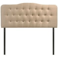Modway Annabel Tufted Button Upholstered Fabric Headboard, Modern ...