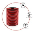 TG4THT-16AWG 50FT Electrical Wire Cable 2 Conductors Red Black Cable ...