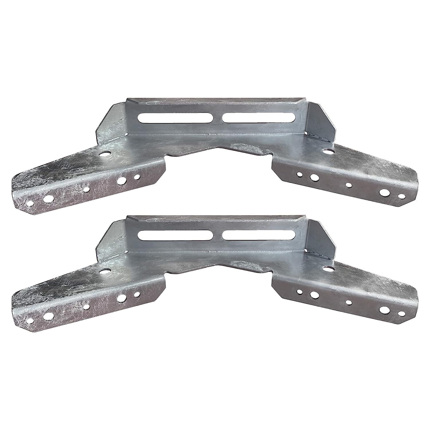2 Pack Pontoon Wing Bunk Brackets for Boat Pontoon Bolster Trailer, V ...