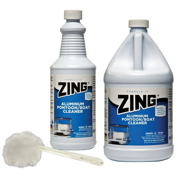 ZING 10011 Professional Aluminum Pontoon and Boat Cleaner - 32 oz ...