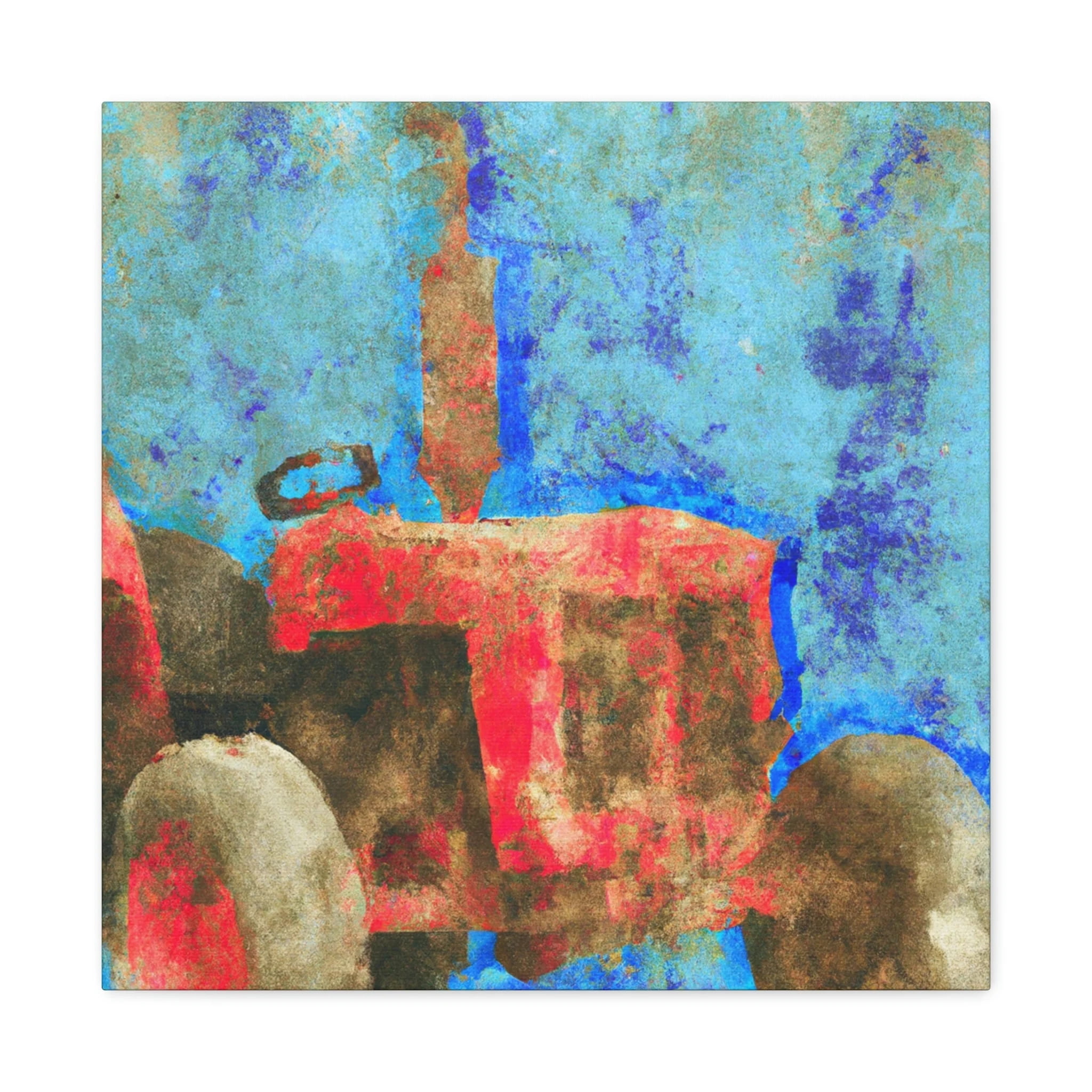Tractor in Simplicity - Canvas - Walmart.com
