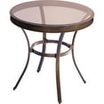 Hanover Fontana 3-Piece Outdoor Bistro Set with Swivel Rockers ...