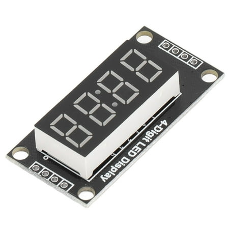 LAFGUR 0.36in 4 Digit Digital Tube LED Blue Display Segment Module With ...