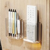 HEMOTON Acrylic Wall Mounted Storage Box for Office Desk Organization ...