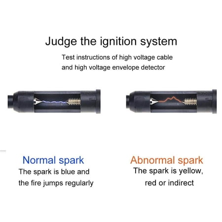 kurtrusly Spark Plug Tester Car Spark Plug Tester Ignition System Coil ...