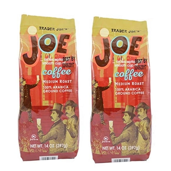 Trader Joe's Medium Roast Ground Coffee 14 oz. (Pack of 2) - Walmart.com