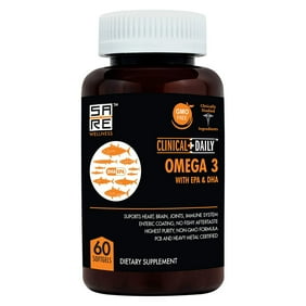 Spring Valley Omega-3 Fish Oil + Vitamin D3 1000 IU Softgels, Maximum ...