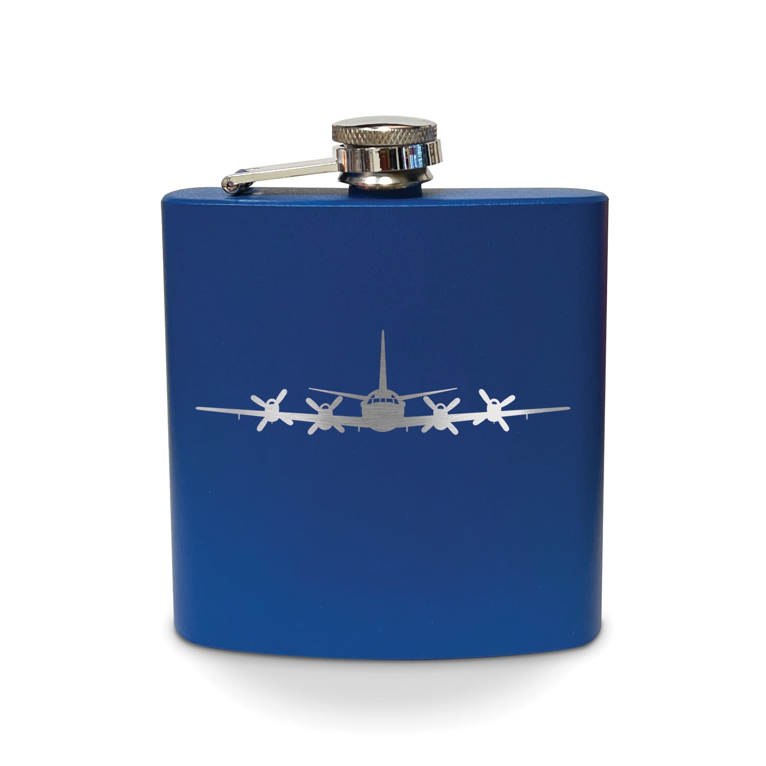 P-3 Orion Flask 6 oz - Laser Engraved - Stainless Steel - Drinkware ...