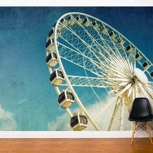 120 in. Merry Go Round Wall Mural - Walmart.com